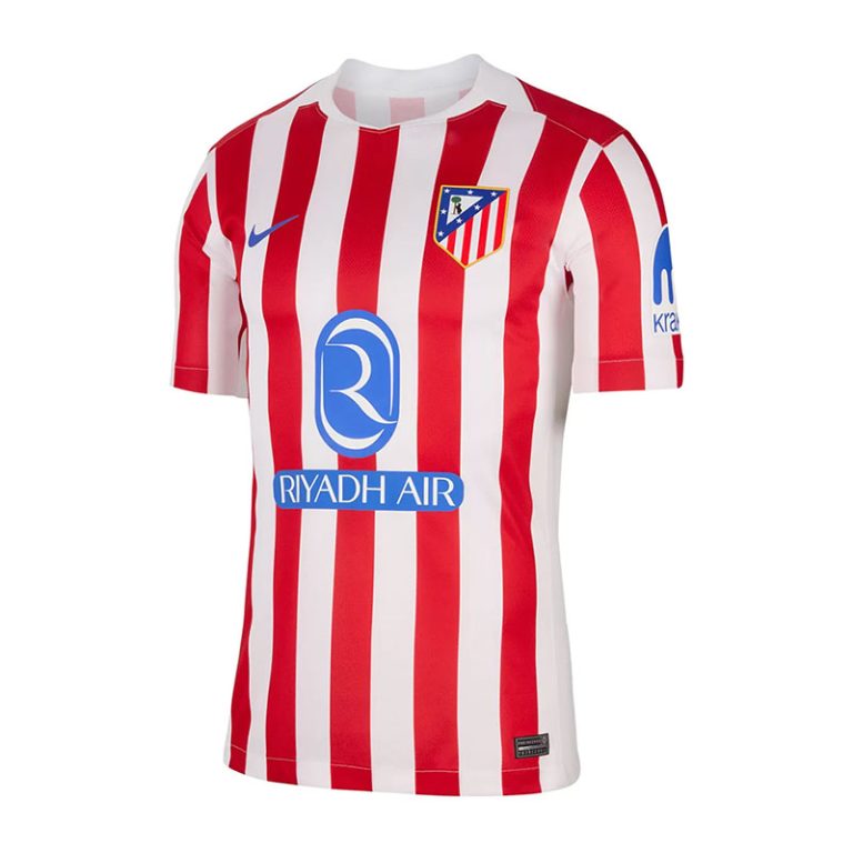 2025-2026 Atletico Madrid Home Soccer Jersey - One Soccer Jerseys